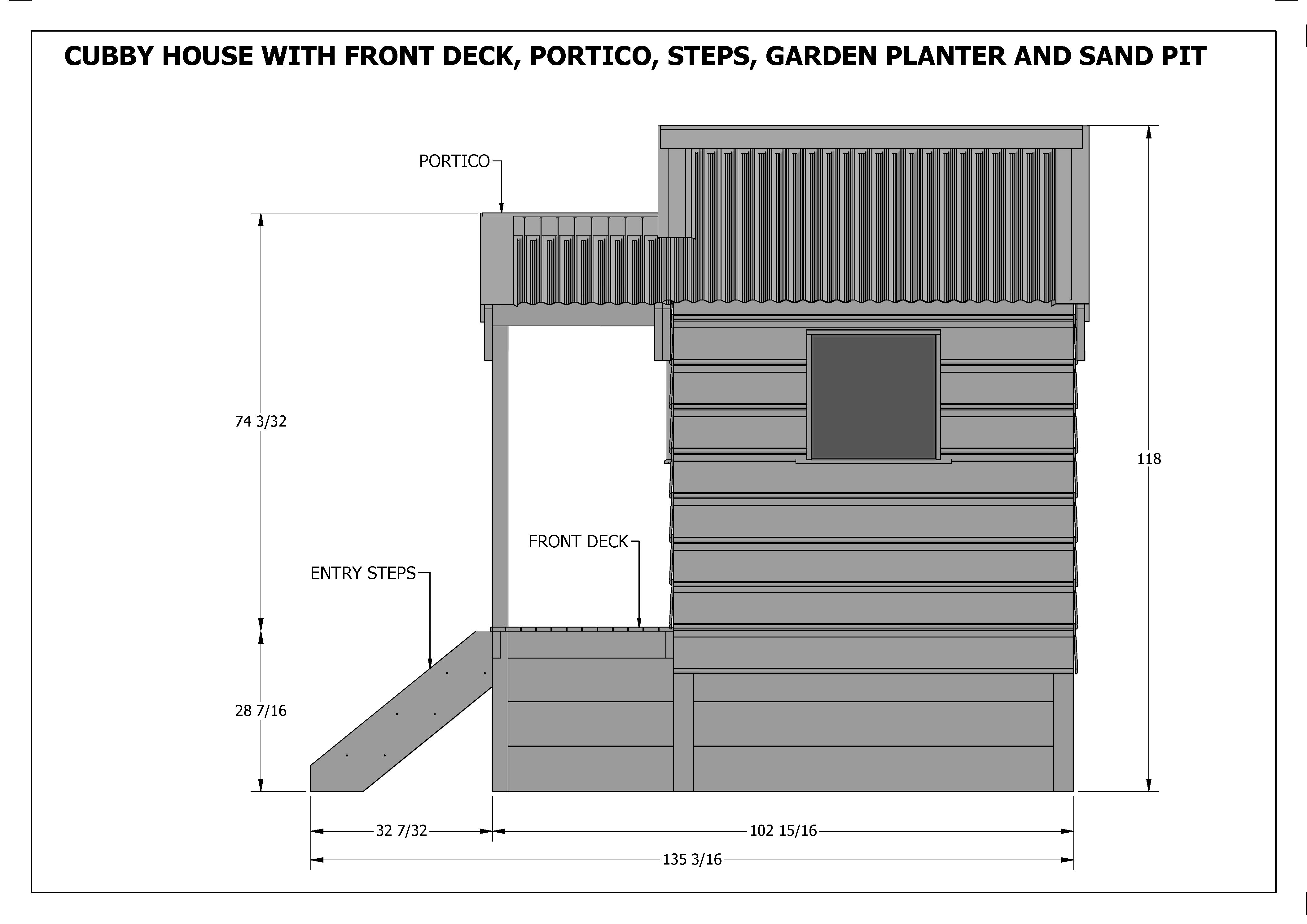 Cubby House Designs - EzeBuilt