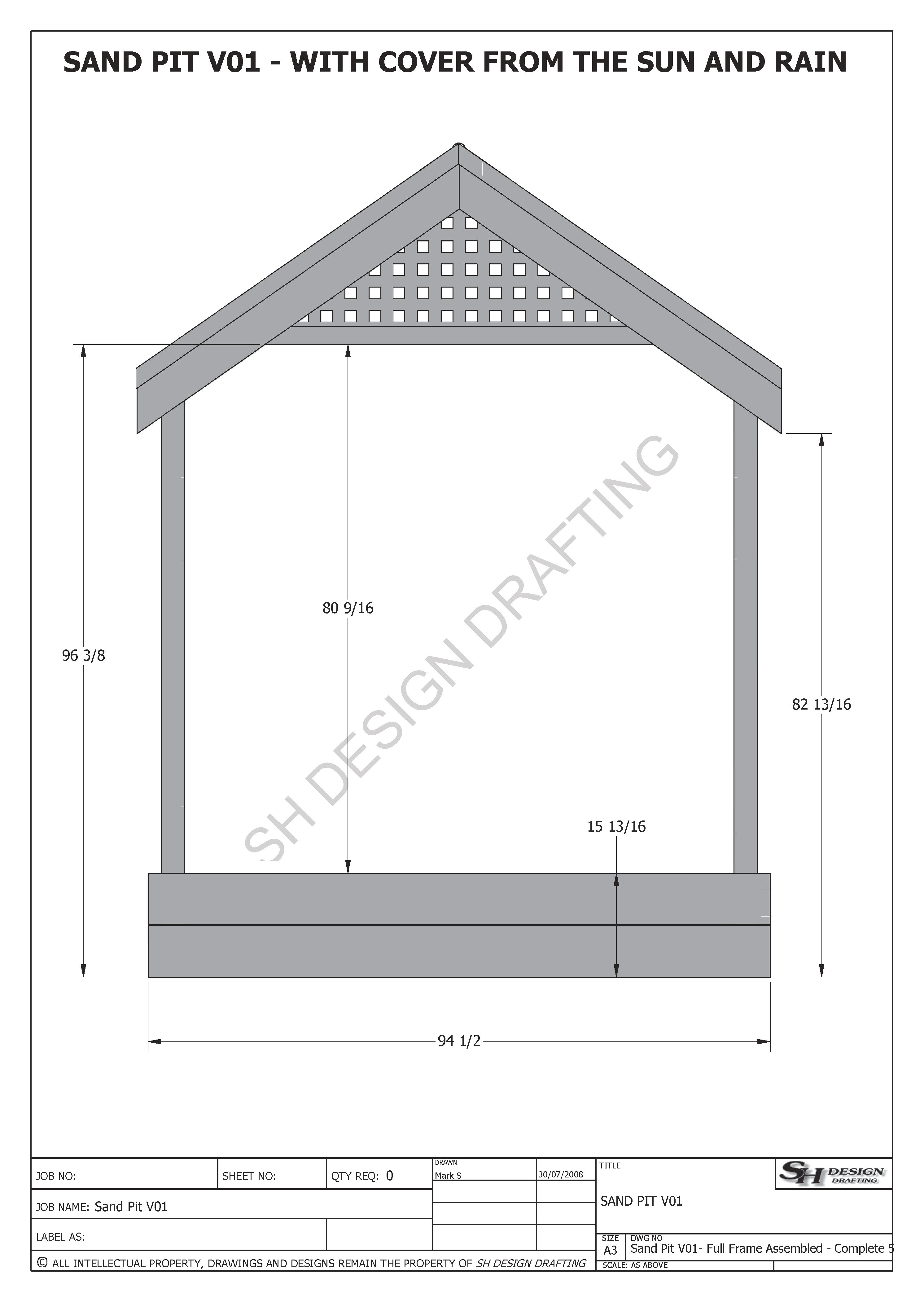 Sand Pit Designs – EzeBuilt