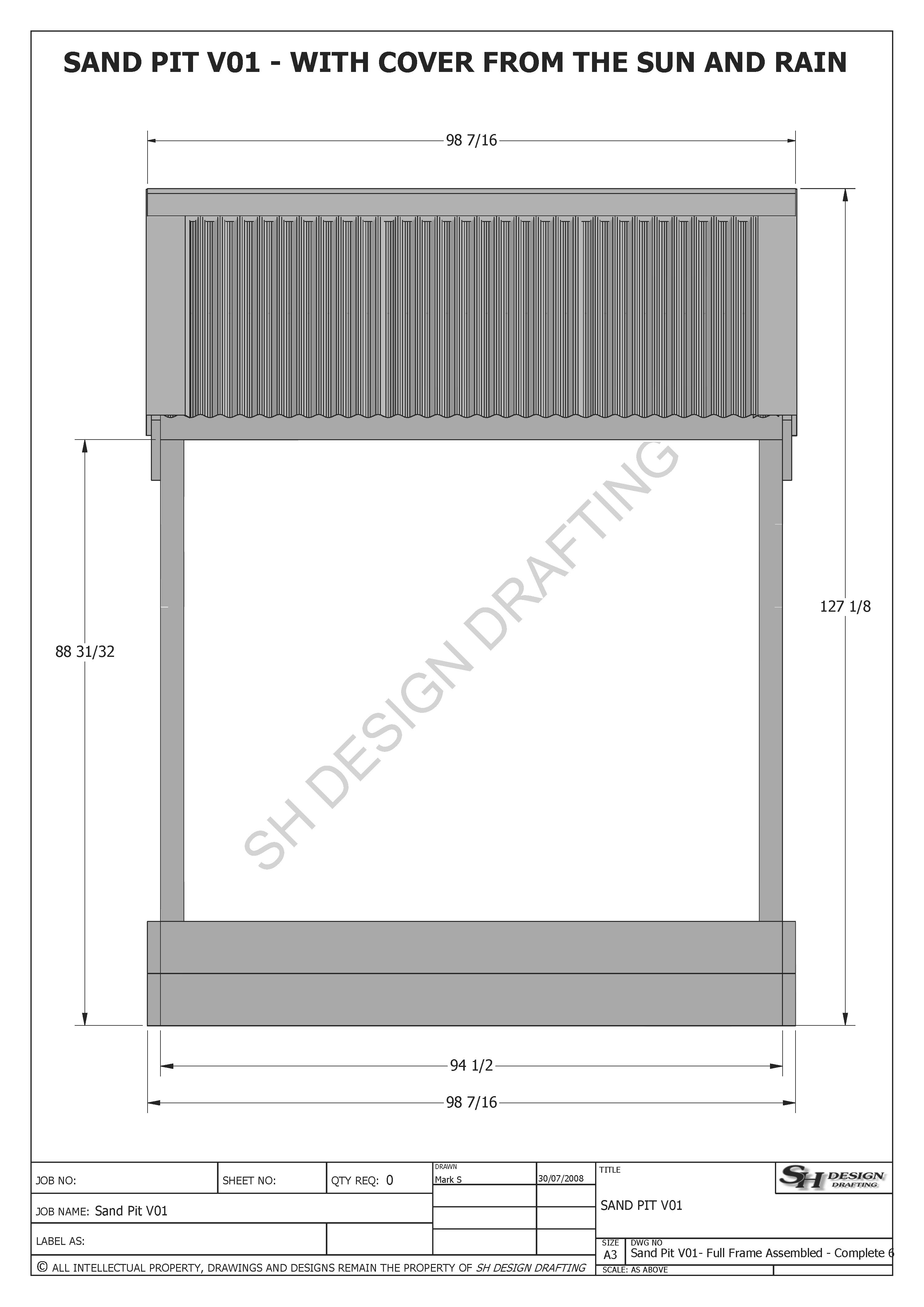 Sand Pit Designs - EzeBuilt