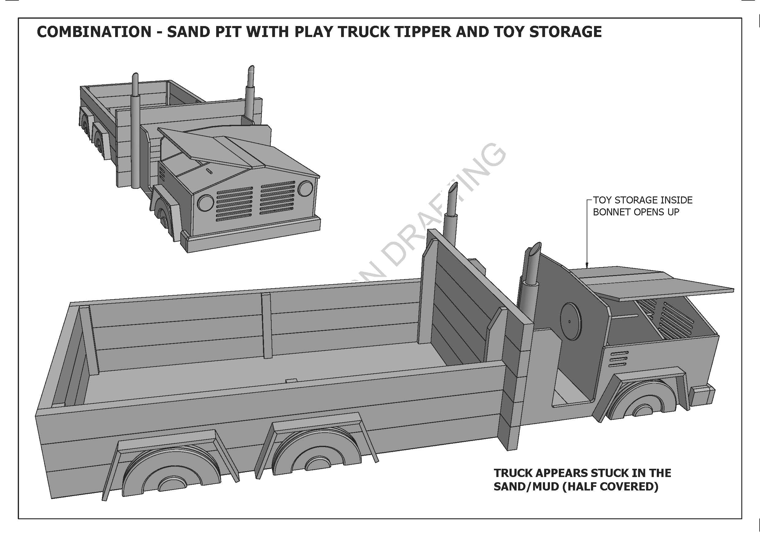 Sand Pit Designs – EzeBuilt