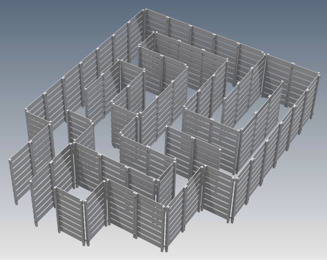 WOODEN MAZE - MULTI POSITION MAZE - Build With Your Kids (BUILDING ...